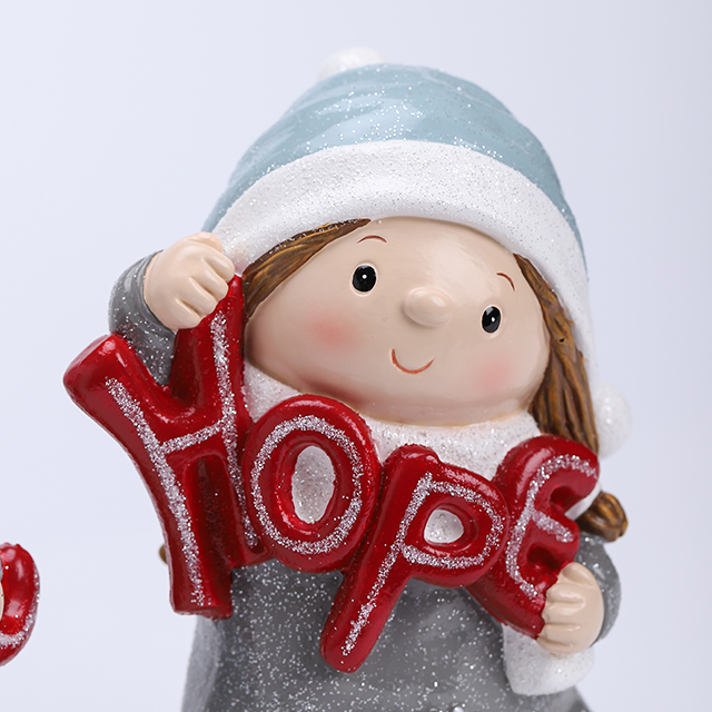 2/A polyresin christmas kids - Buy Product on 福建佳美集团厦门进出口有限公司